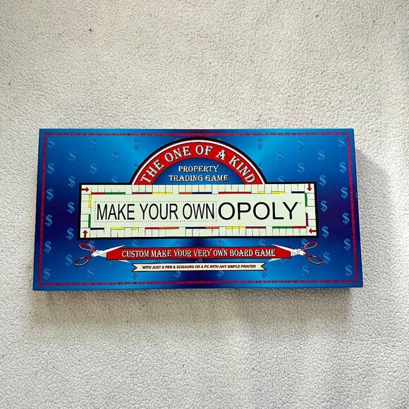 Games | Make Your Own Opoly Custom Monopoly Board Game Kit | Poshmark